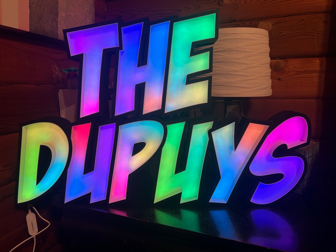 Custom Comic Book Style Letters / Action Hero Font Name Sign ...