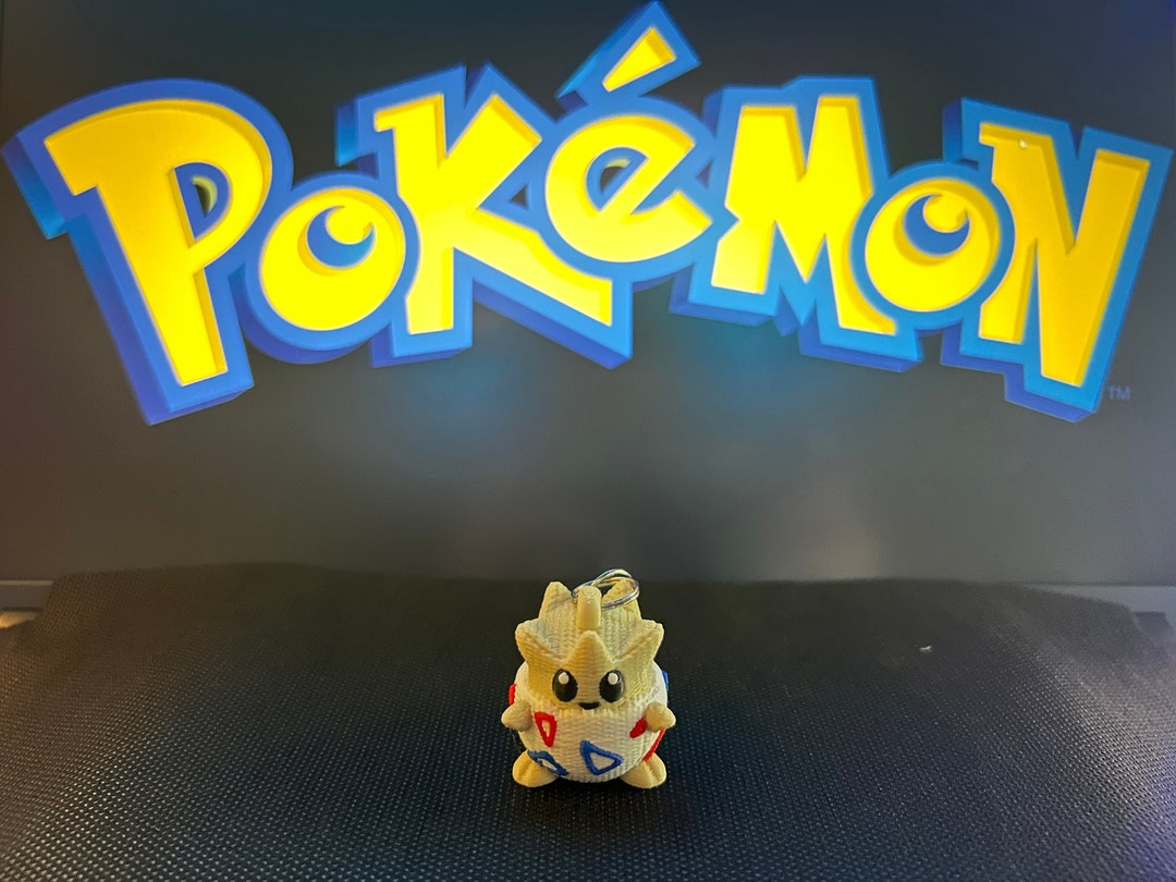 Pokémon Togepi Fan Art 3d Printed Keychain / Backpack Bling, Crotchet ...