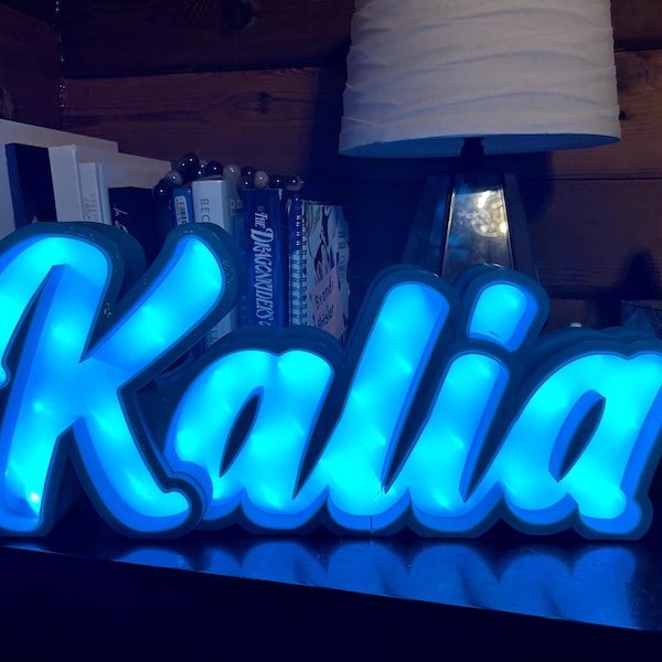 Led Cursive Signs - Etsy