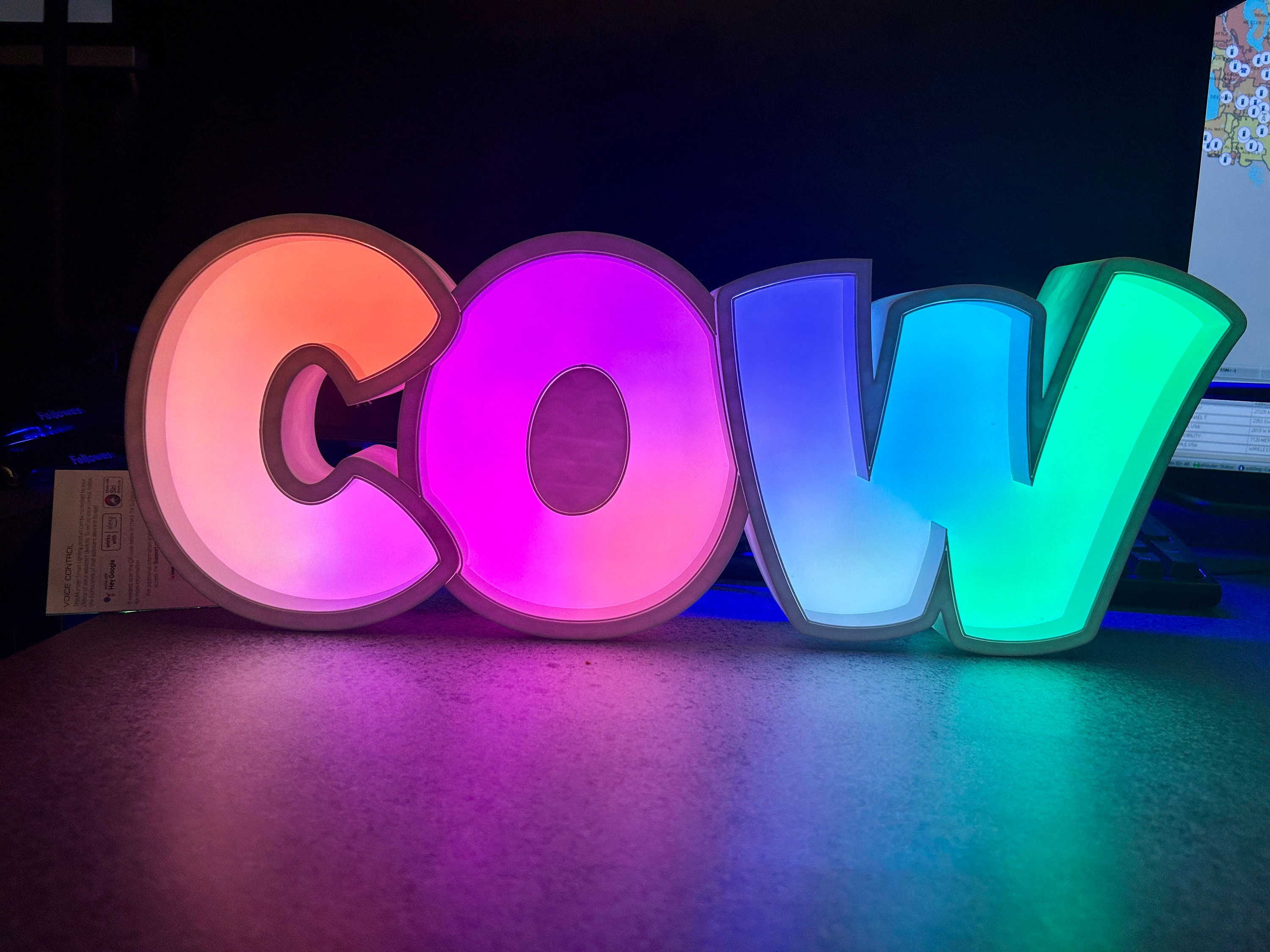 Custom Bubble Letters / Cloud Font Name Sign | Illuminated Back Lit ...