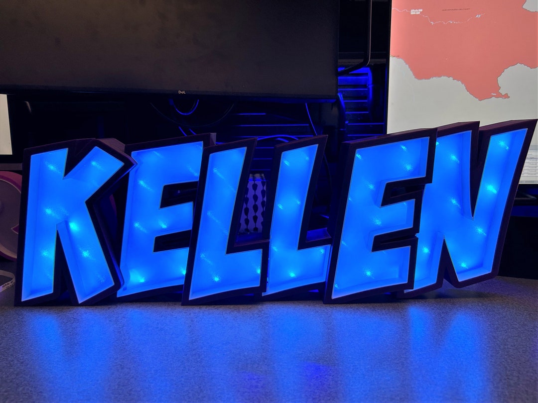 Custom Comic Book Style Letters / Action Hero Font Name Sign ...