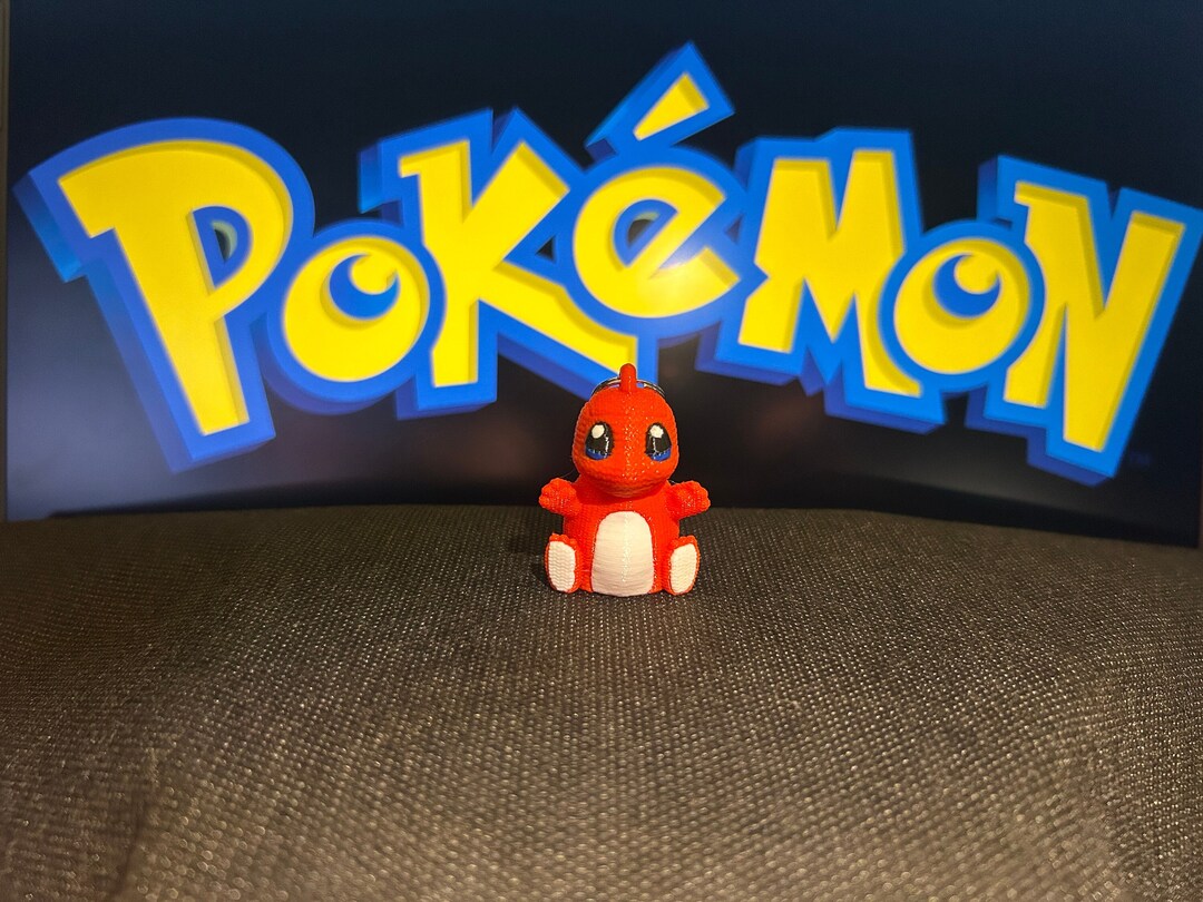 Pokémon Charmander Fan Art 3d Printed Keychain / Backpack Bling ...