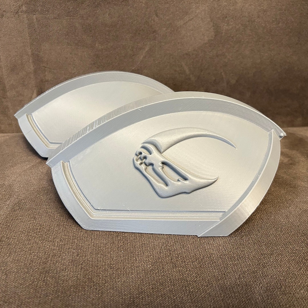 Mandalorian Shoulder Pauldron 3D Printed - Etsy