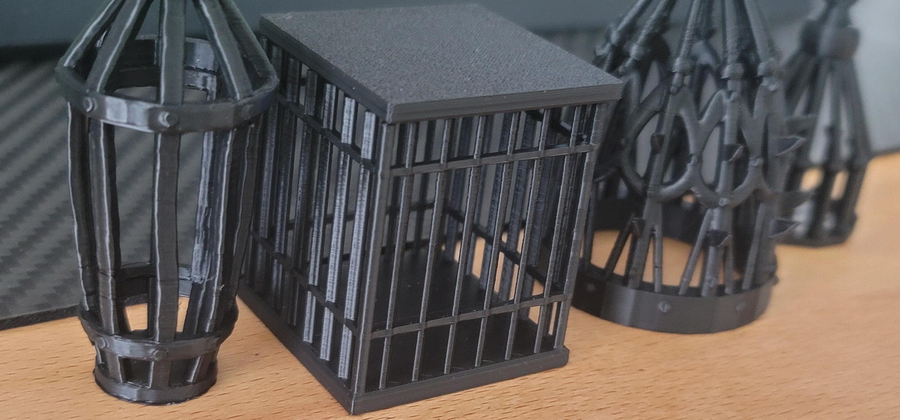 Miniature Cages Scenery Props 3D Printed 1inch 30mm - Etsy