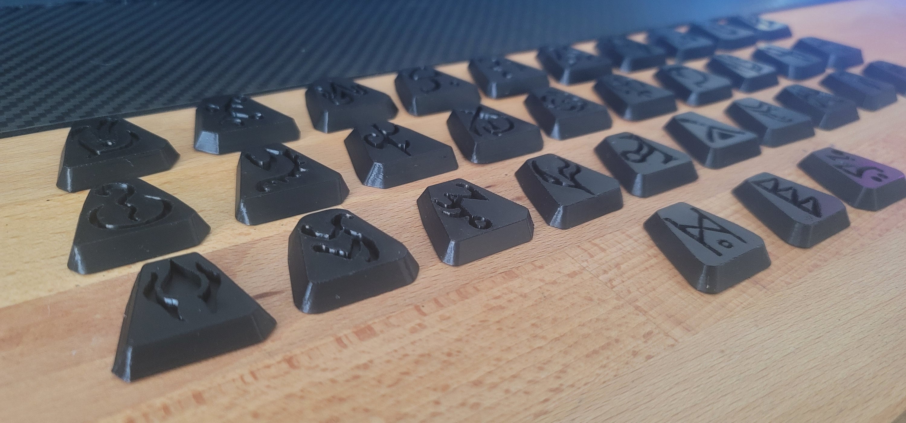 Diablo Runes Unpainted 3D Printed - Etsy