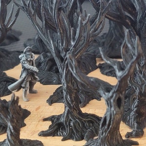 Miniature Scary Trees (unpainted) for Tabletop Gaming – Perfect for D&D ...