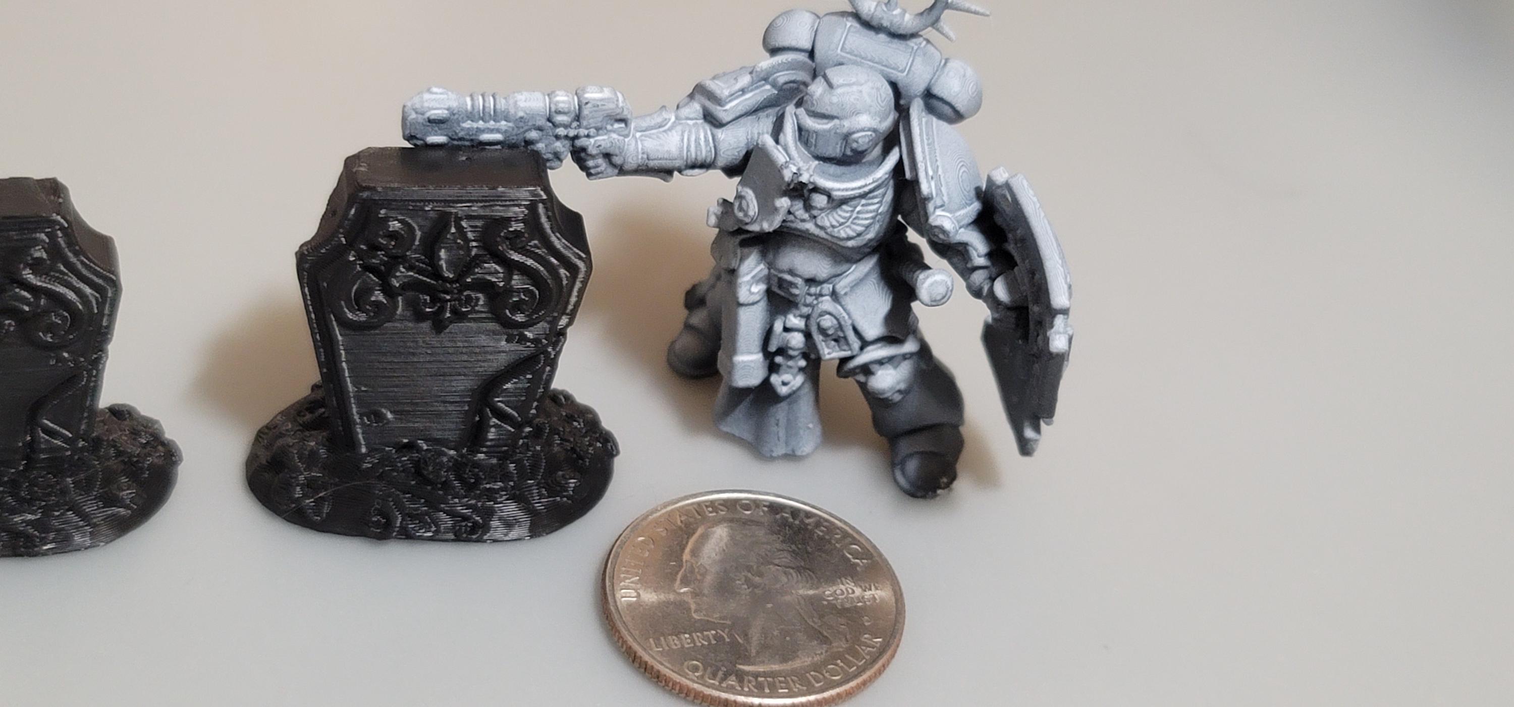3D Printed Miniature Gravestones | Diorama, Jumping Spider Enclosure ...