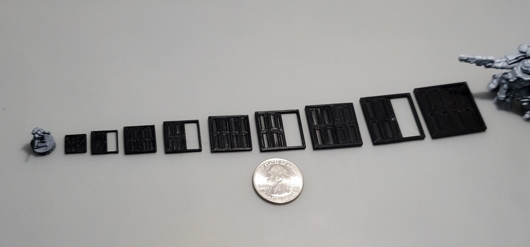 Miniature Windows – Perfect for Dioramas, Action Figure Displays, and ...