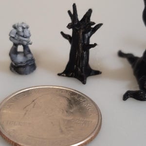 Miniature Scary Trees (unpainted) for Tabletop Gaming – Perfect for D&D ...