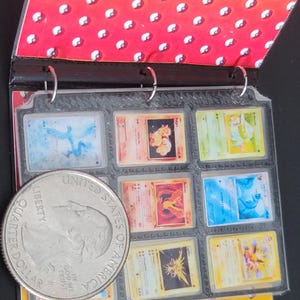 Miniature 1:6 Scale TCG, LCG, Trading Card Sheets in Protective Sleeve ...