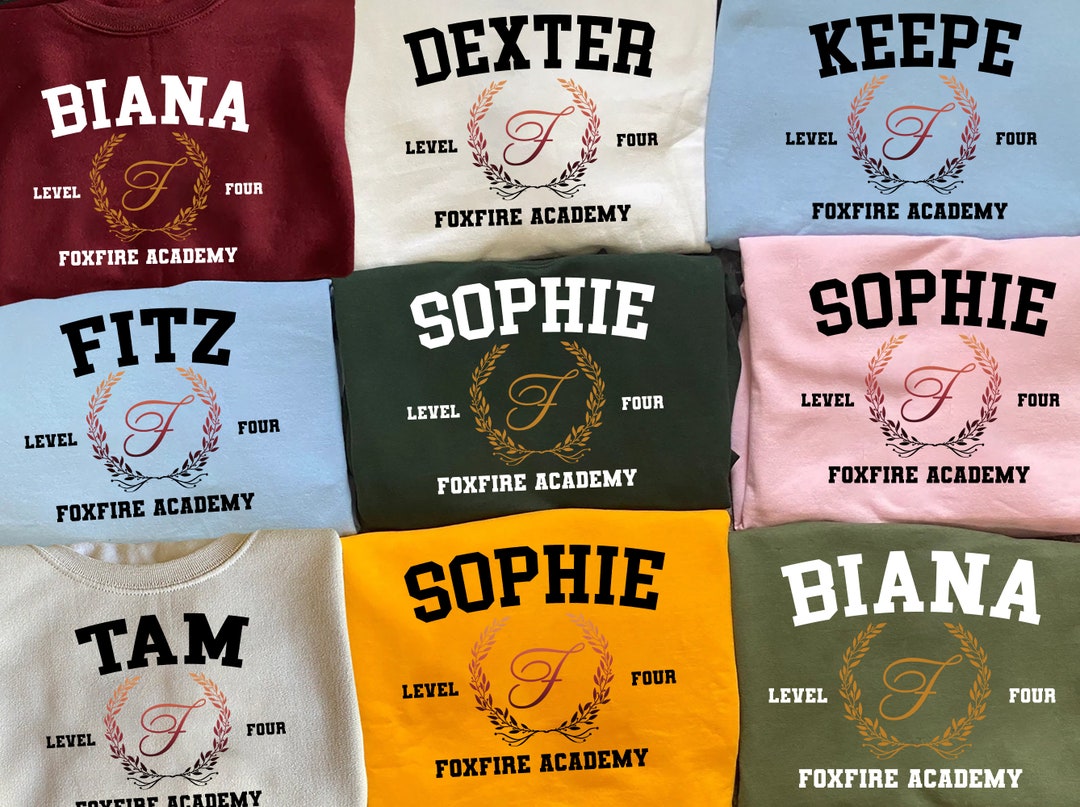 Keeper of the Lost Cities Symbols Shirt Foxfire Academy - Etsy