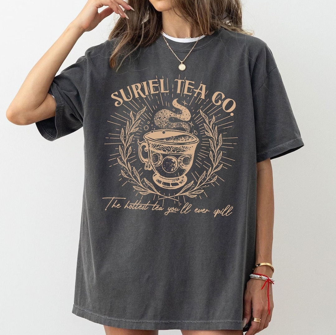 Suriel Tea Co Comfort Color Shirt, Acotar Shirt, ACOTAR Tee, Rhysand ...
