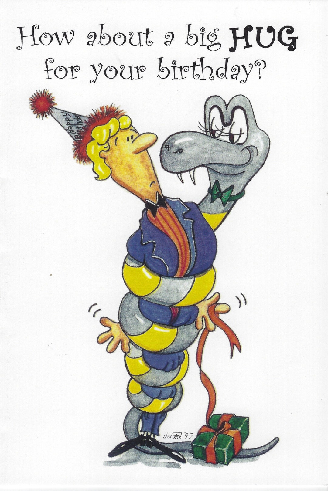 Funny Birthday Greeting Card With Envelope - Etsy