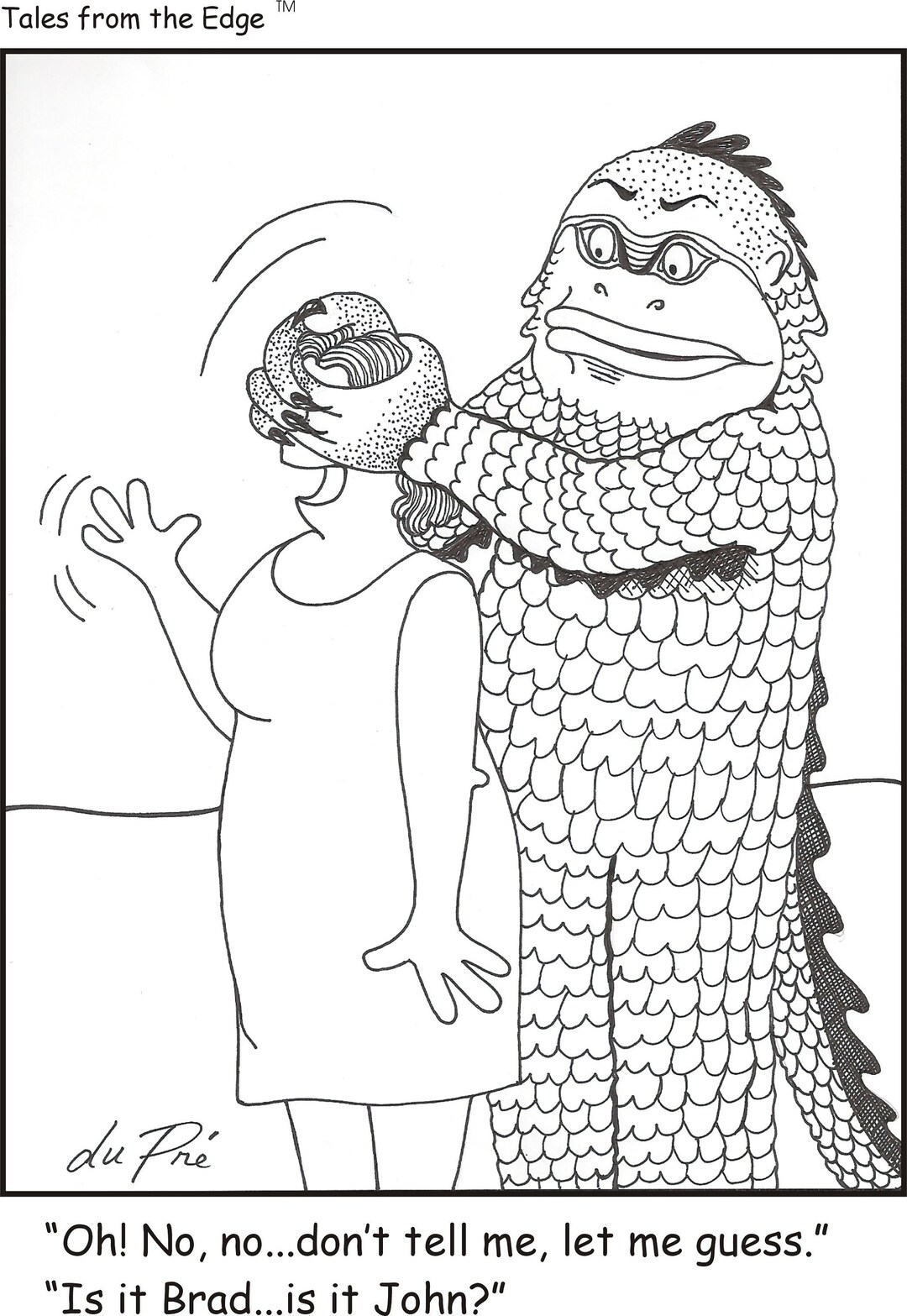 Funny Cartoon Joke Swamp Creature is IT John - Etsy