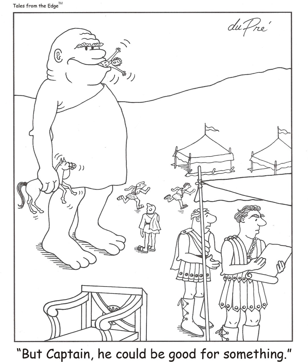 Funny Cartoon Joke - JOKES FOR SOLDIERS - Macabre Humor - Etsy