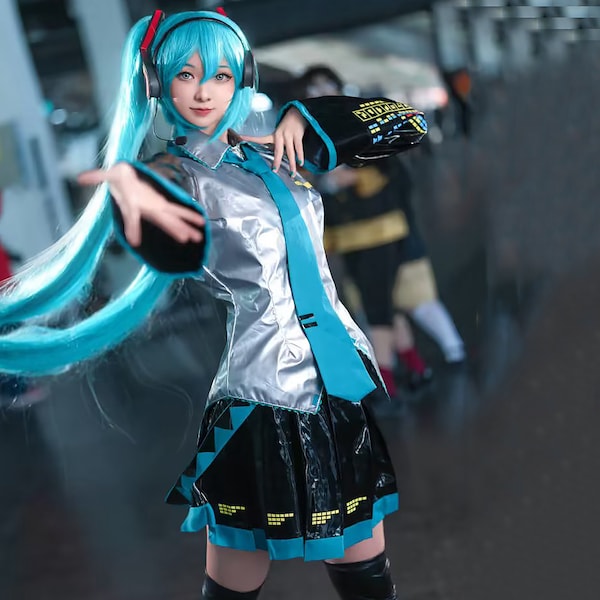 Miku Hatsune Cosplay Costume - Etsy