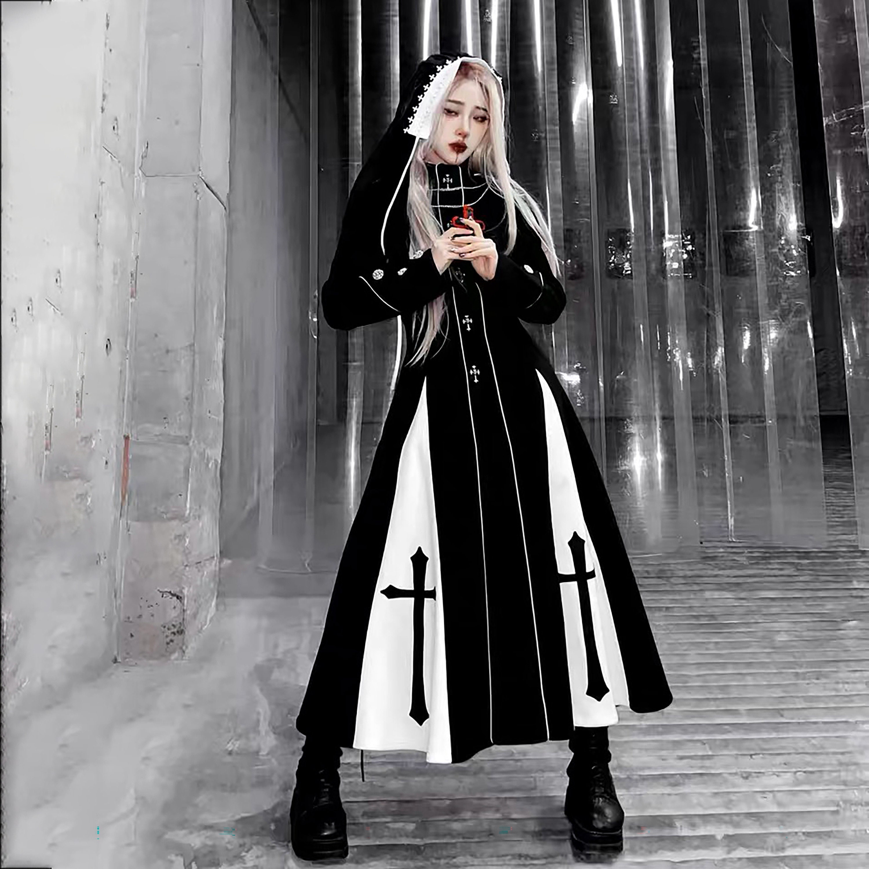 Muse Dash Nun Marija Cosplay Costume - Etsy