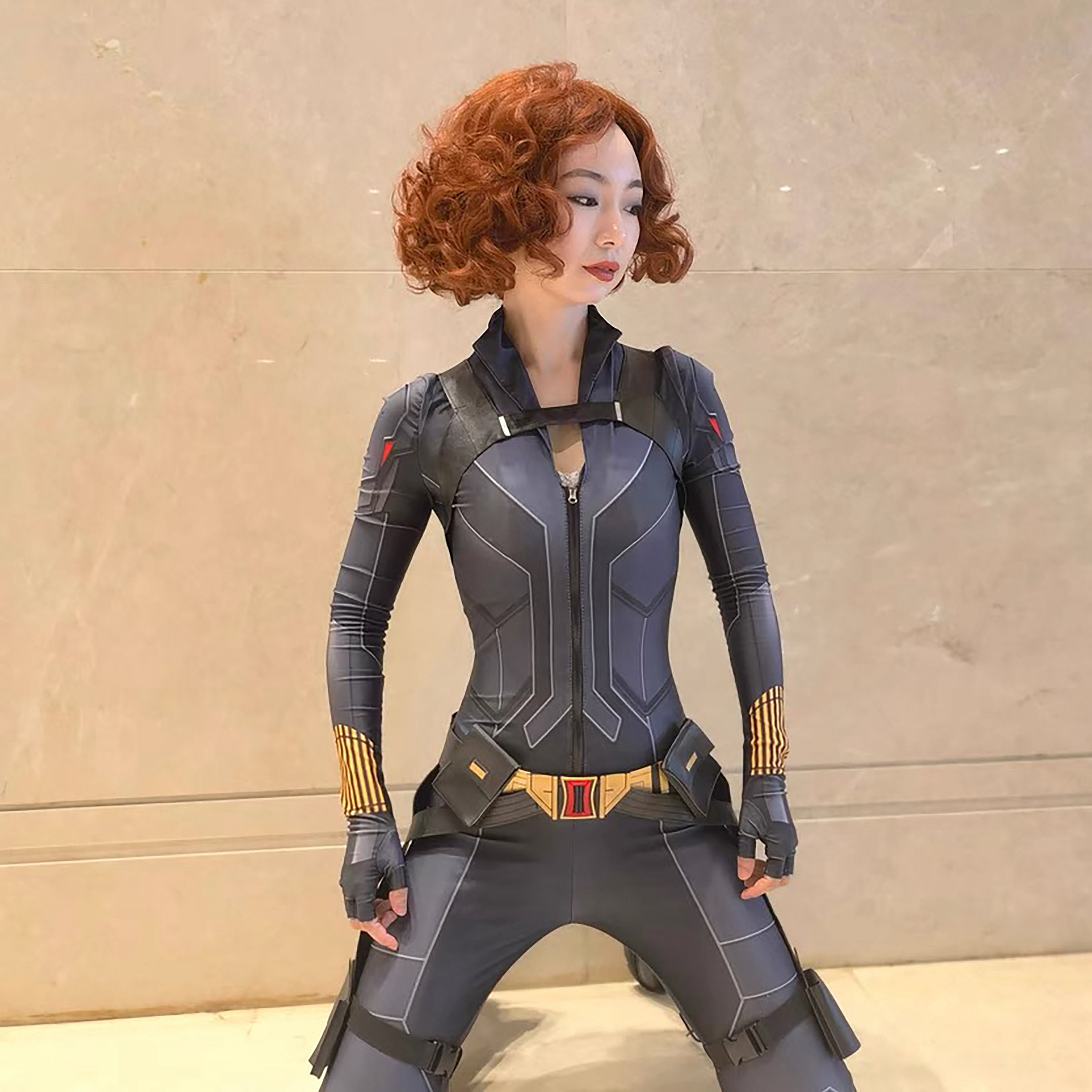 Black Widow Natasha Cosplay Suit - Etsy