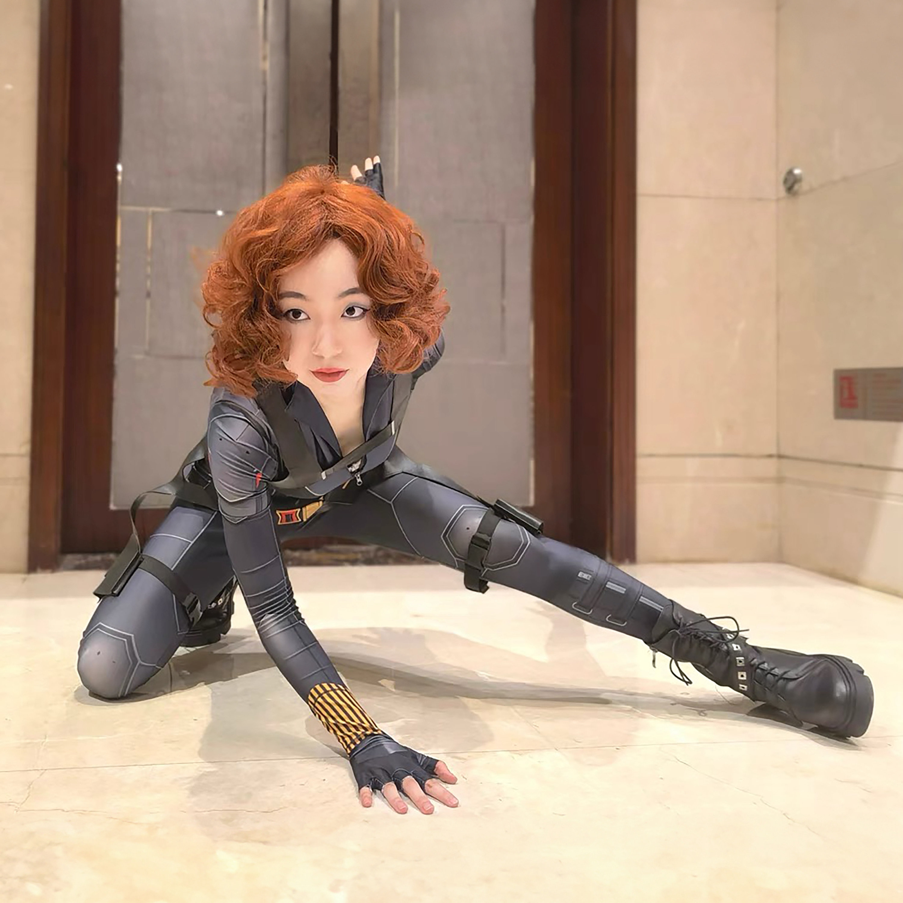 Black Widow Natasha Cosplay Suit - Etsy