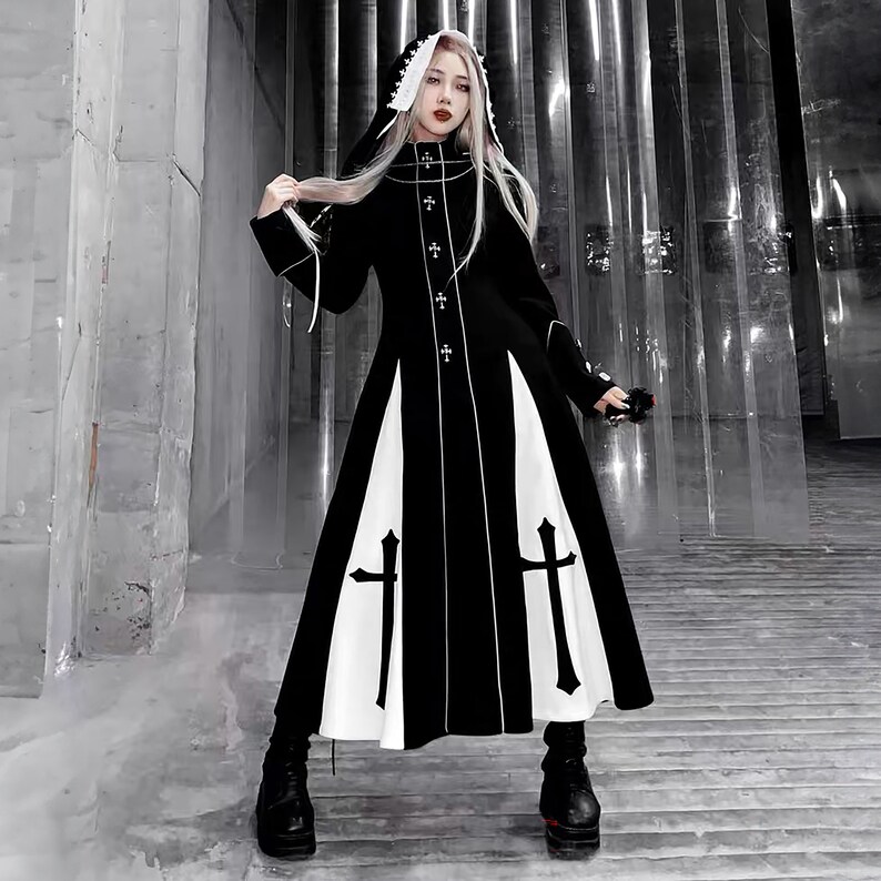 Muse Dash Nun Marija Cosplay Costume - Etsy