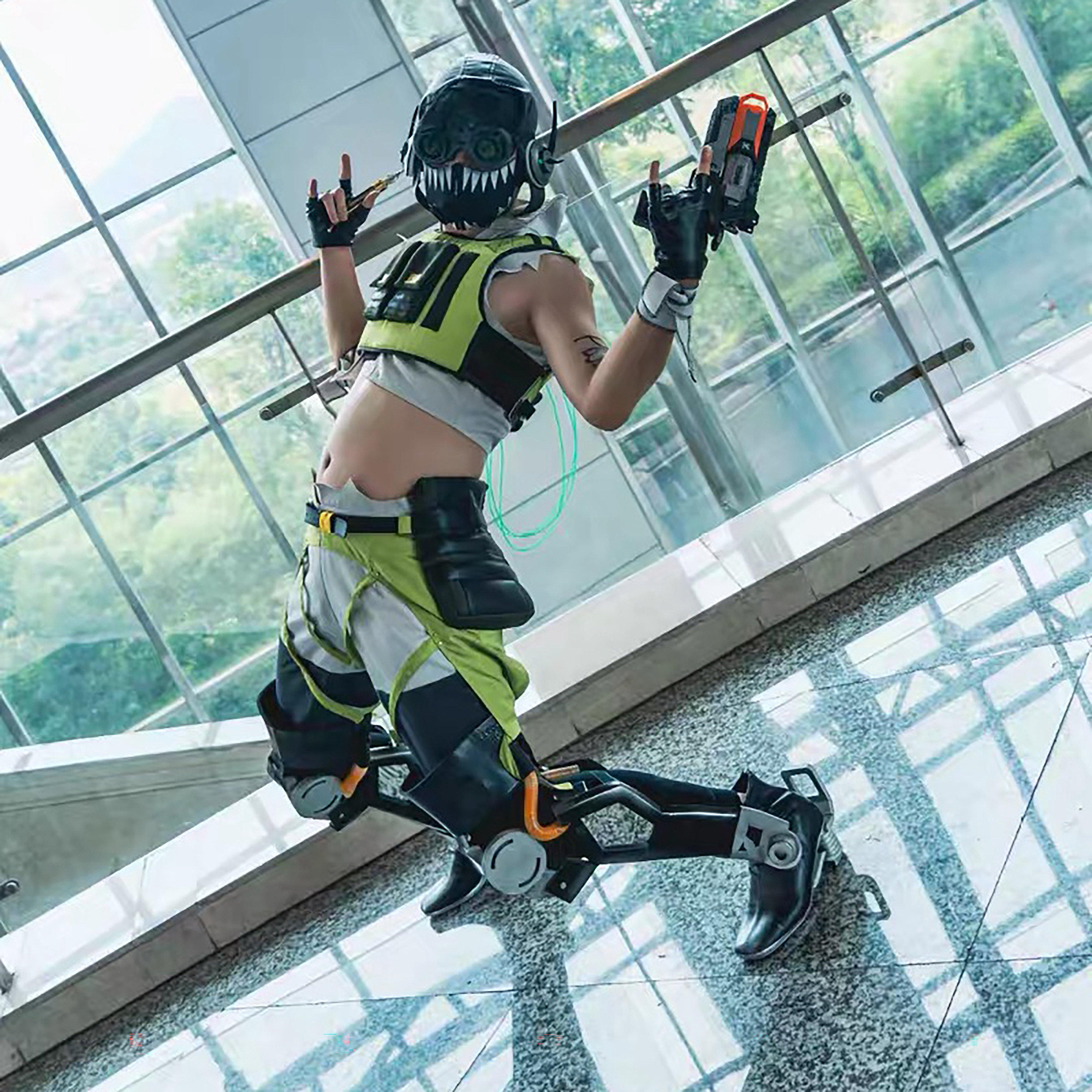 Apex Legends Octane Cosplay Costume Wihtout Helmet - Etsy UK