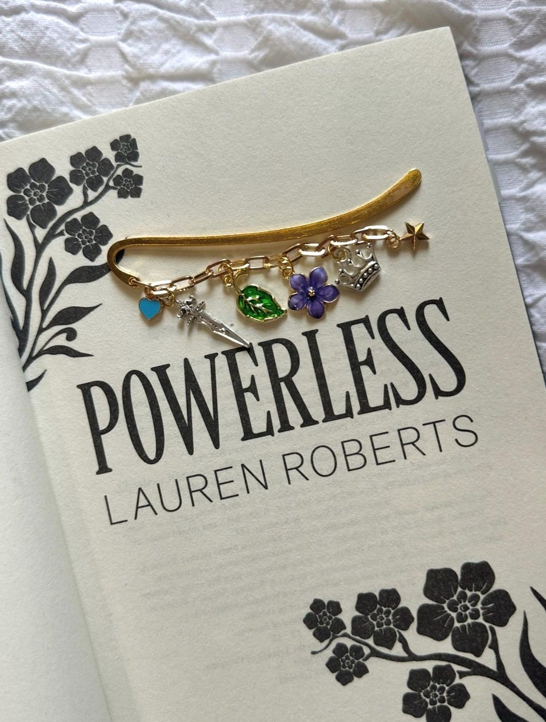 Charmed Bookmarks | Powerless | Paedyn Gray| Kai Azer | Lauren Roberts ...