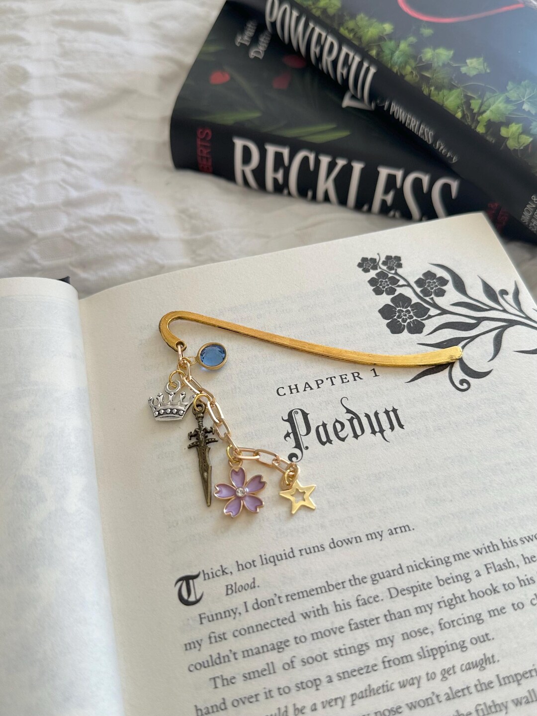 Charmed Bookmarks | Powerless | Paedyn Gray| Lai Azer | Lauren Robert's ...