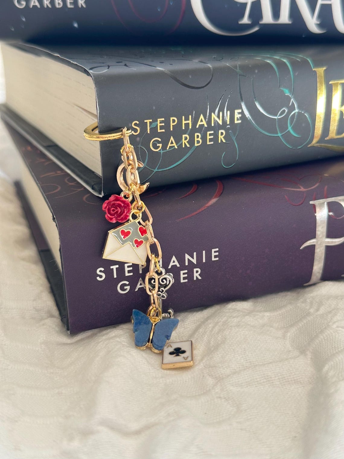 Charmed Bookmarks | Caraval | Stephanie Garber | Scarlett Dragna ...