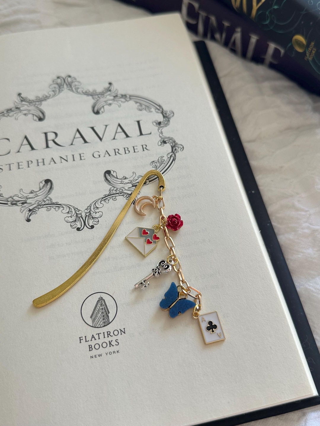 Charmed Bookmarks Caraval Stephanie Garber Scarlett Dragna Donatella ...