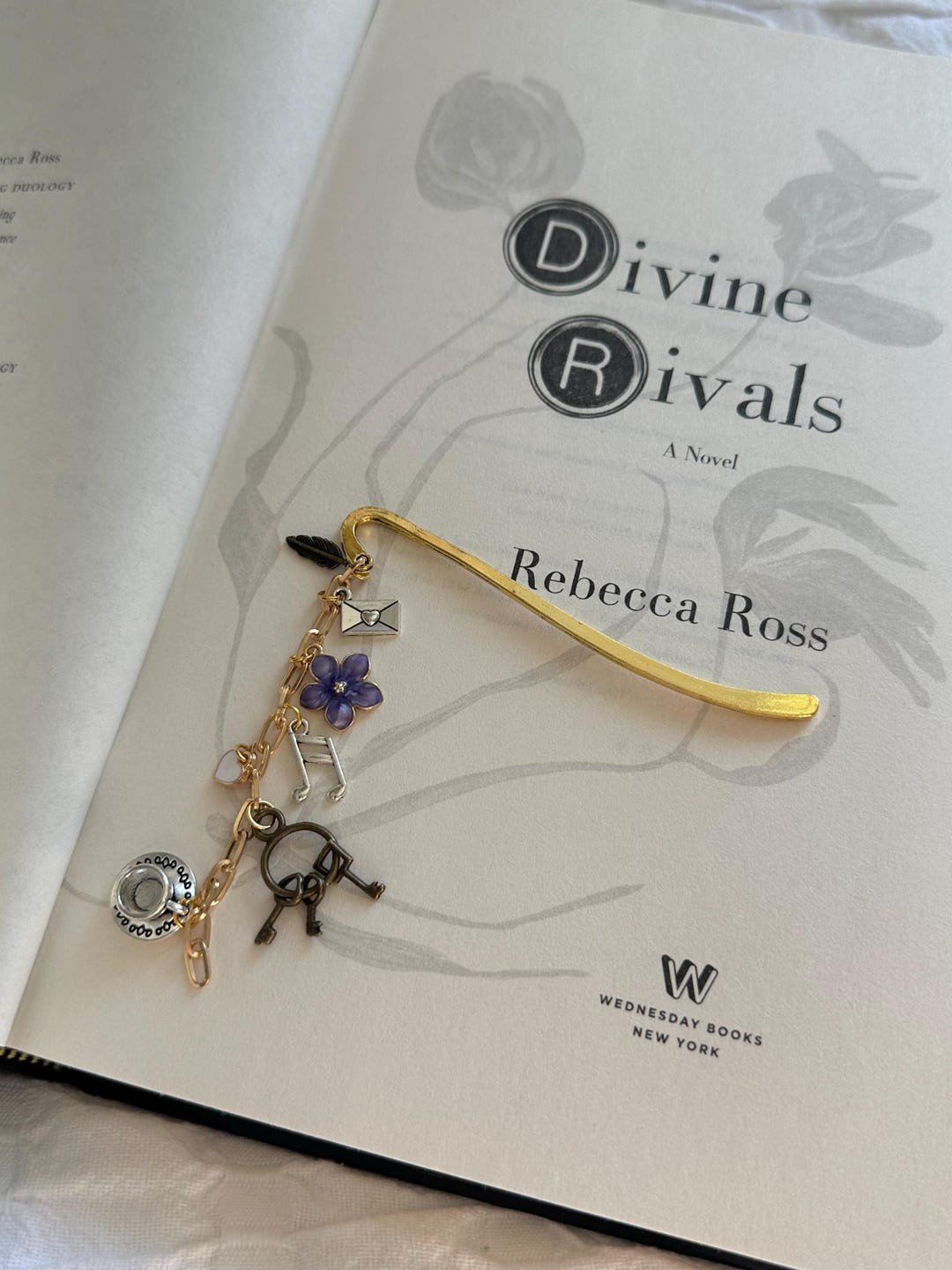 Charmed Bookmarks | Divine Rivals | Ruthless Vows | Book Lovers ...