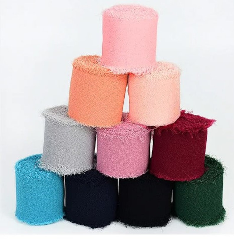 Wedding Invitation Card With Ribbon, Embossed Printed Invitation - Etsy