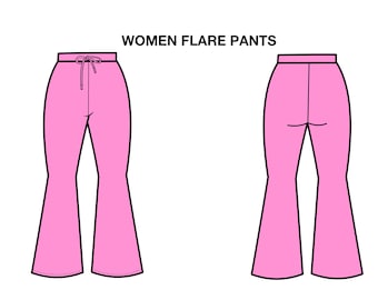 Beanie Flat Technical Drawing Illustration Blank Streetwear Mock-up ...