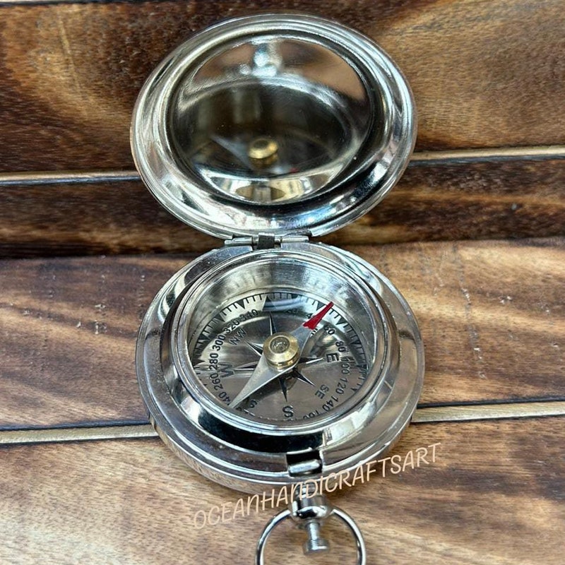 Brass Compass - Etsy