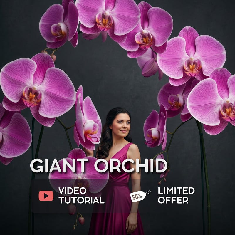 Giant Standing Florals - Etsy