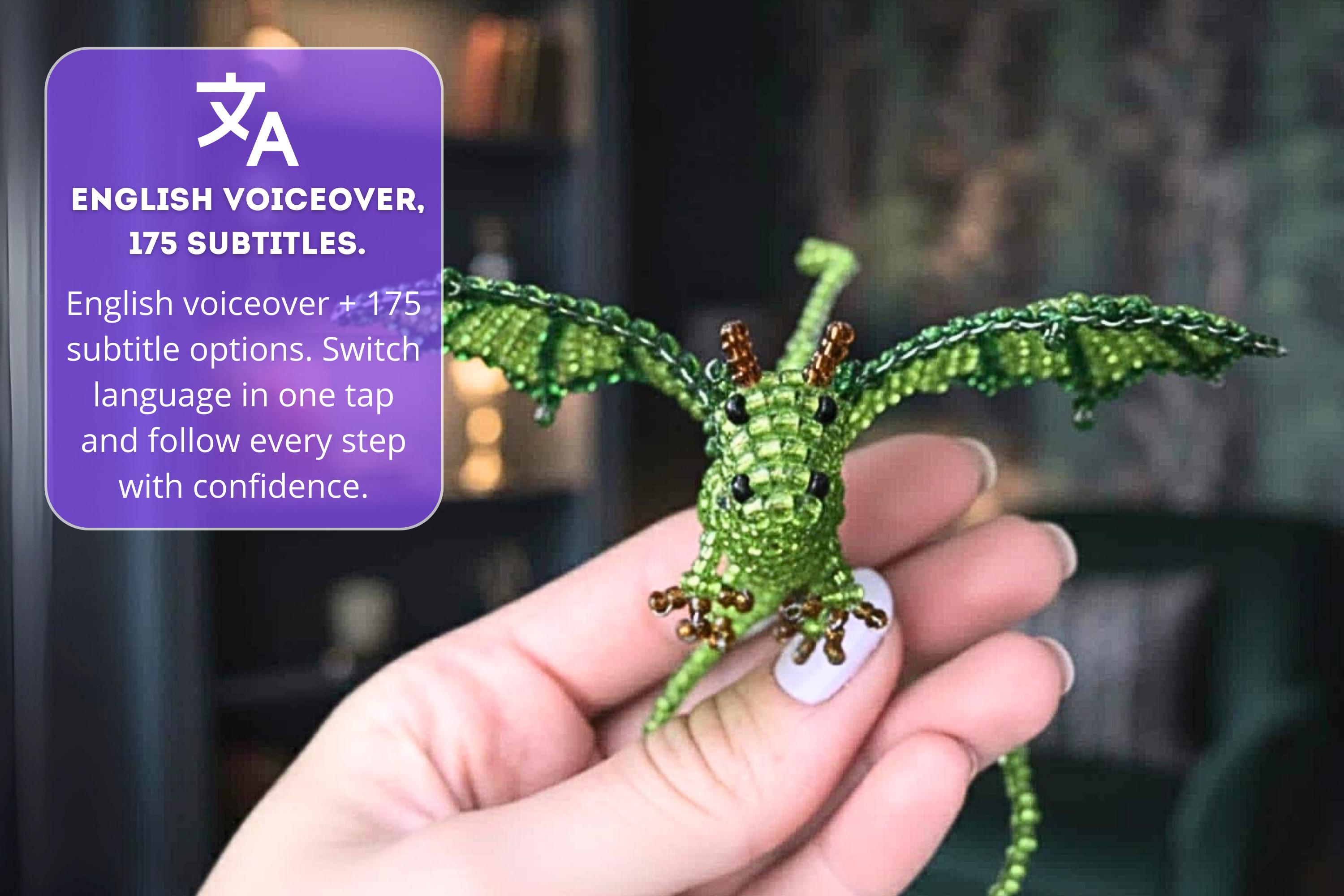 Beaded Dragon Video Tutorial - Dragon Beading Video • Beaded Dragon ...