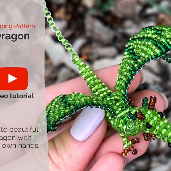 Beaded Dragon - Etsy