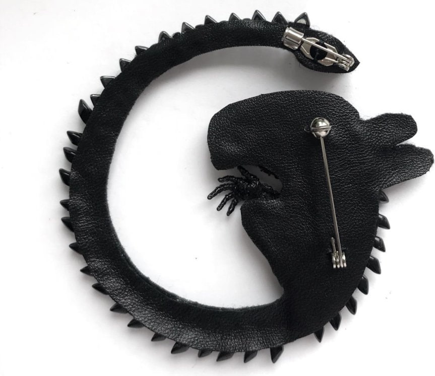 Beaded Alien Brooch Pattern PDF Beading Brooches Beaded - Etsy