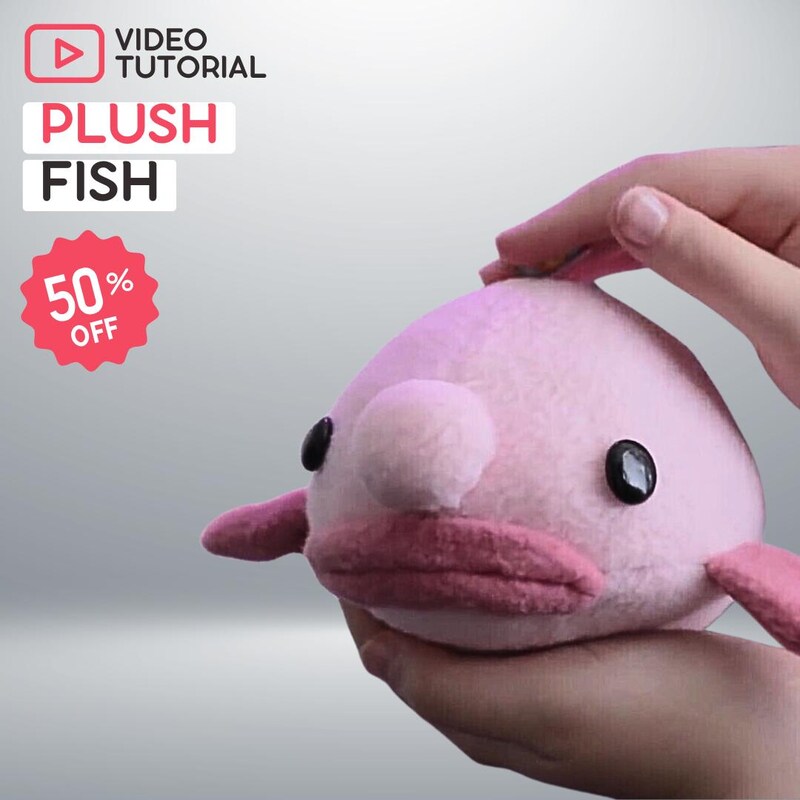 Fish Plush - Etsy