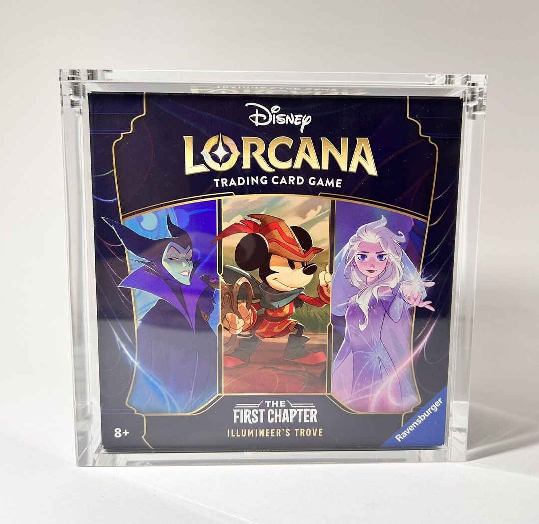 Disney Lorcana Illumineer’s Trove Box Premium 8mm Acrylic Protector ...