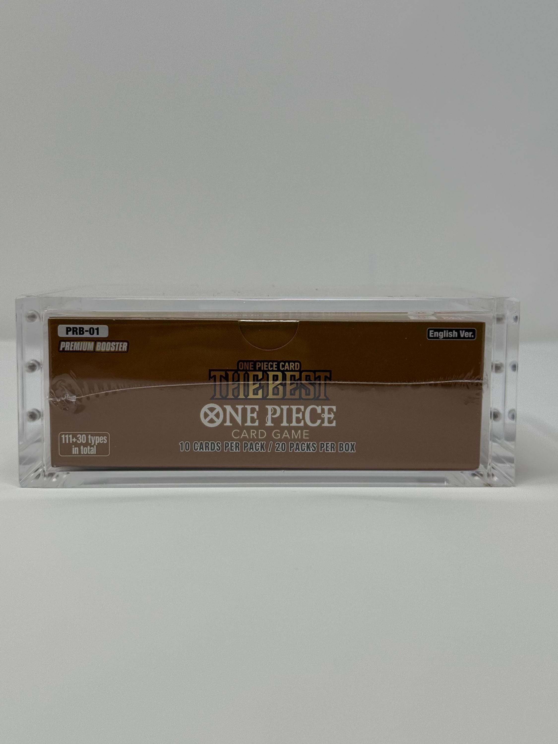 One Piece PRB-01 Booster Box Acrylic Case 8mm Thickness With N52 ...