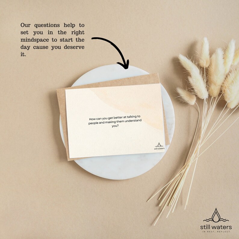 Printable Self Reflection Cards | Guided Prompts | Instant Download ...