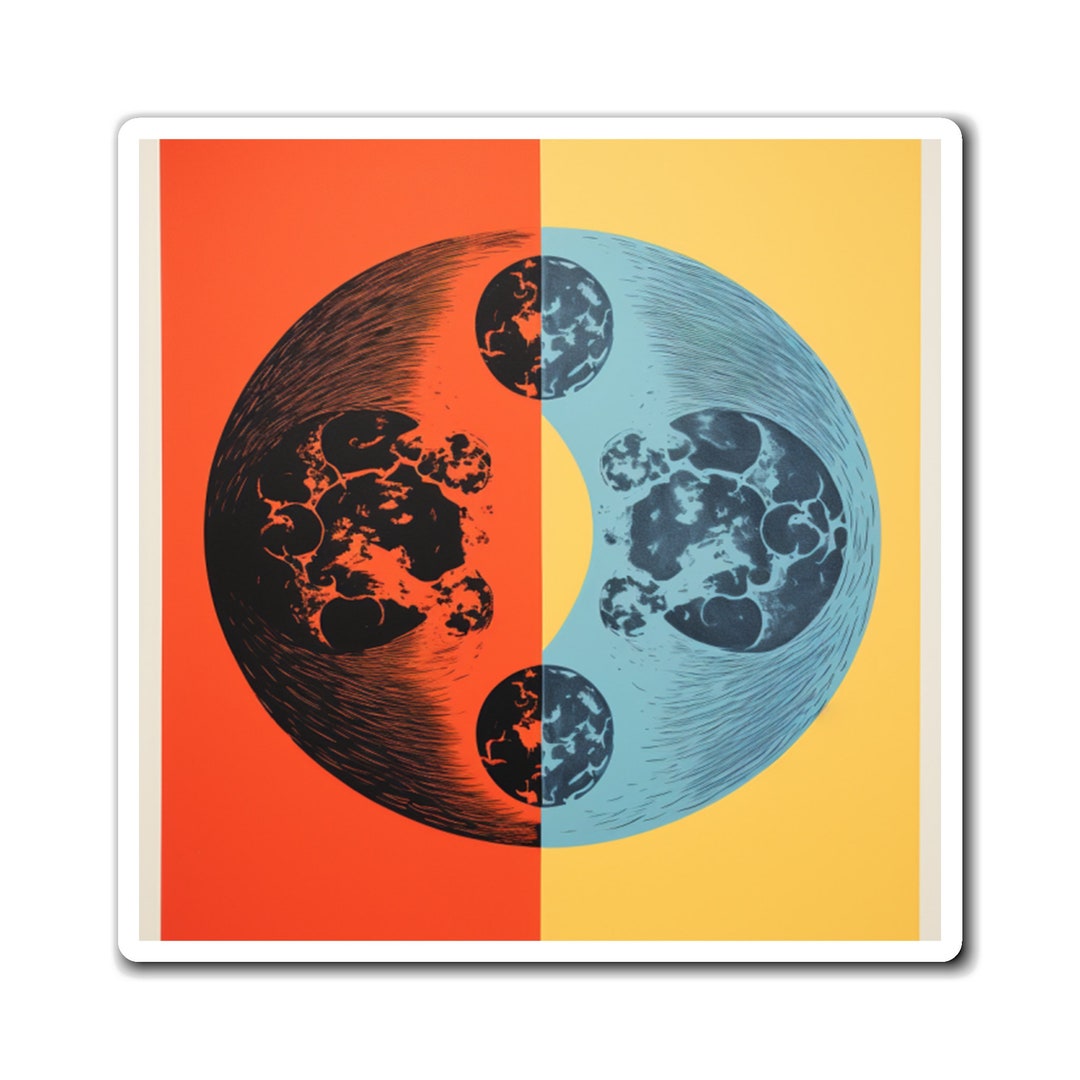 Magnets With Modern Pop Art - Etsy