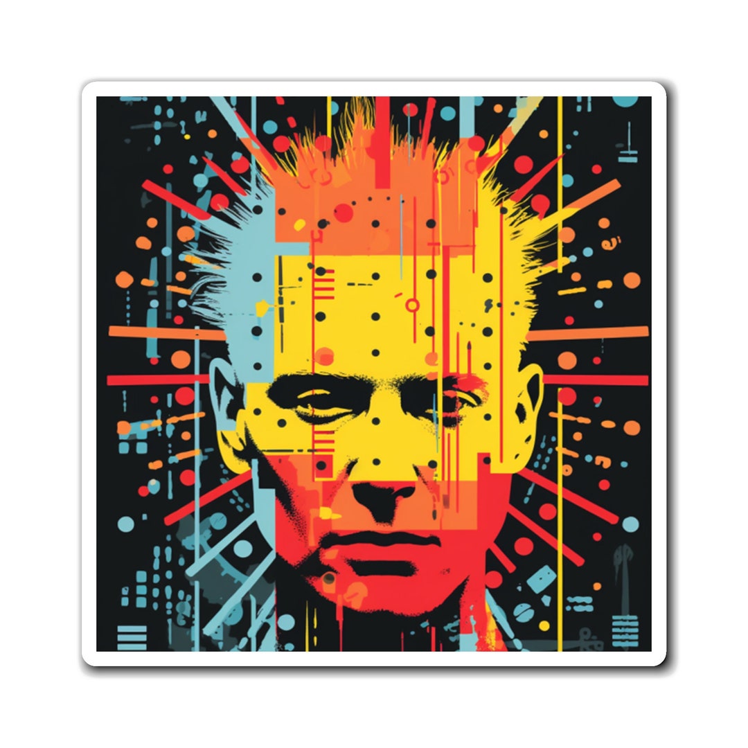 Magnets With Modern Pop Art - Etsy