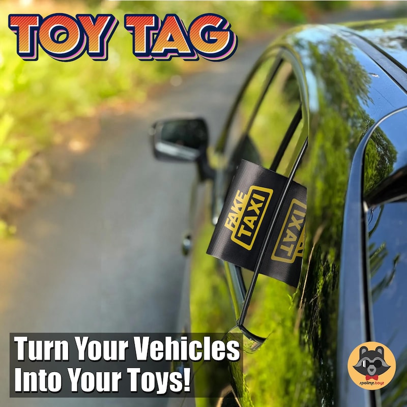 Fake Taxi Sticker for Car - Etsy