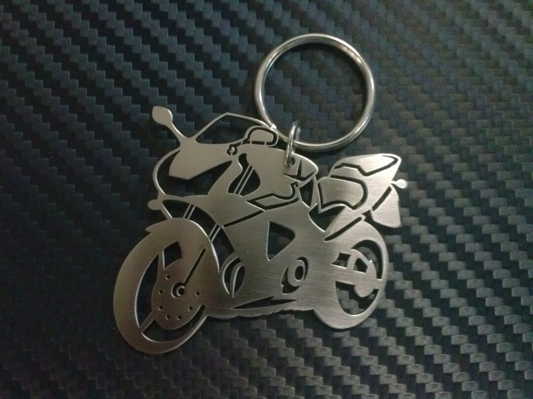Custom Car Keychain for Bike , Stainless Steel Key Ring for Birthday ...