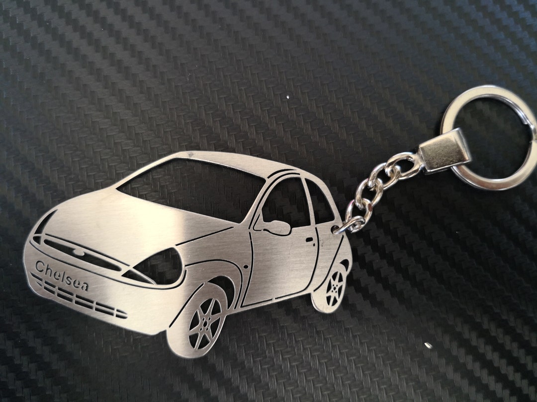 Custom Car KA Keychain, Stainless Steel Key Ring for Birthday Gift With ...
