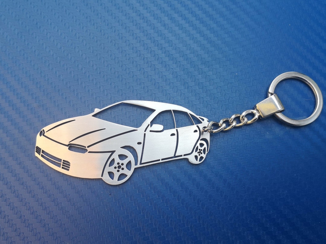 Custom Mazda 323 Keychain, Stainless Steel Key Ring for Birthday Gift ...