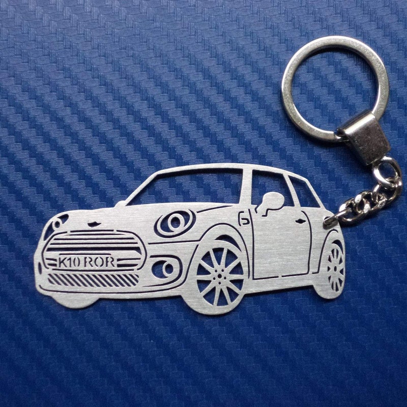 Mini Cooper Keychain - Etsy