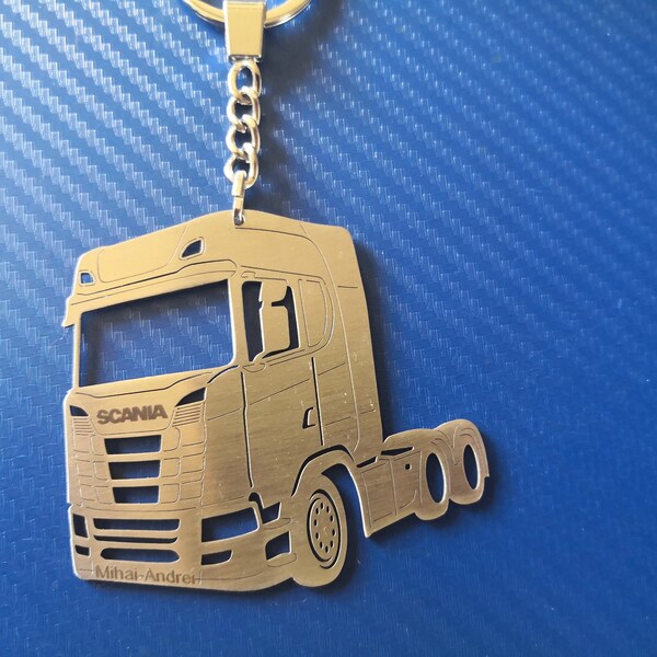 Scania Keychain - Etsy