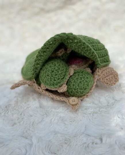 Turtle Crochet Memory Game Complete Guide Crocheting - Etsy Canada